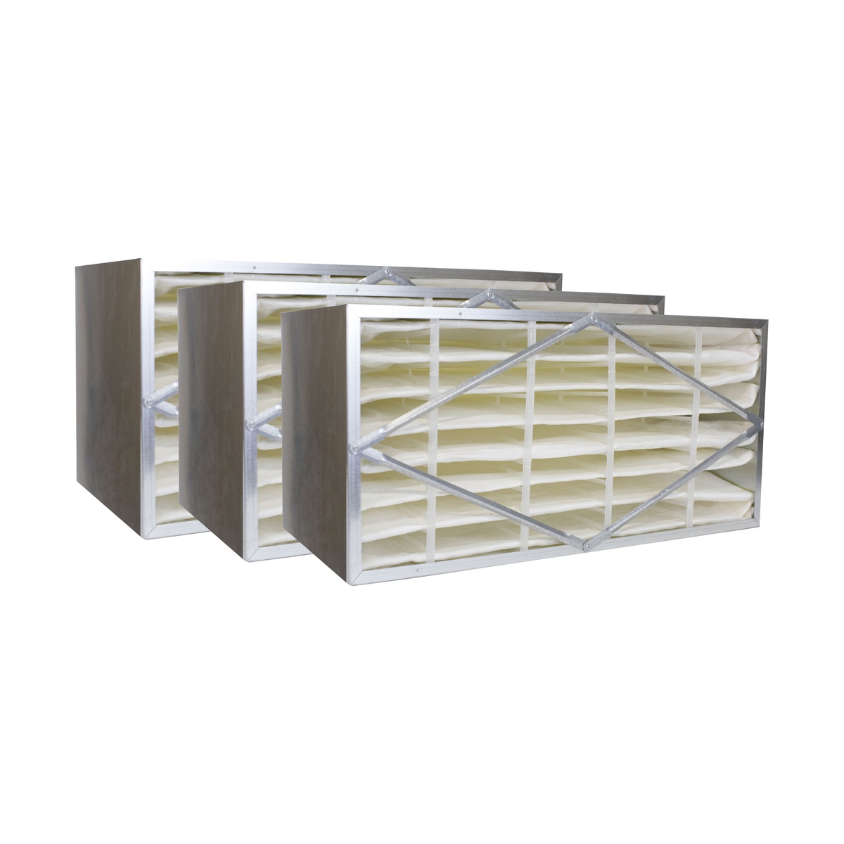 20x24x12 No Header 95% (MERV 14) Rigid Cell Filter - FilterBuy.com