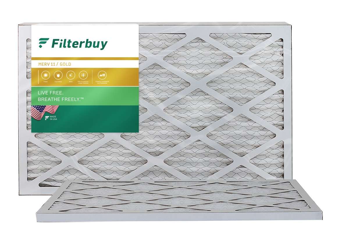 16.5x21.5x1 Bryant / Carrier MERV 11 Fan Coil Filter - FilterBuy.com