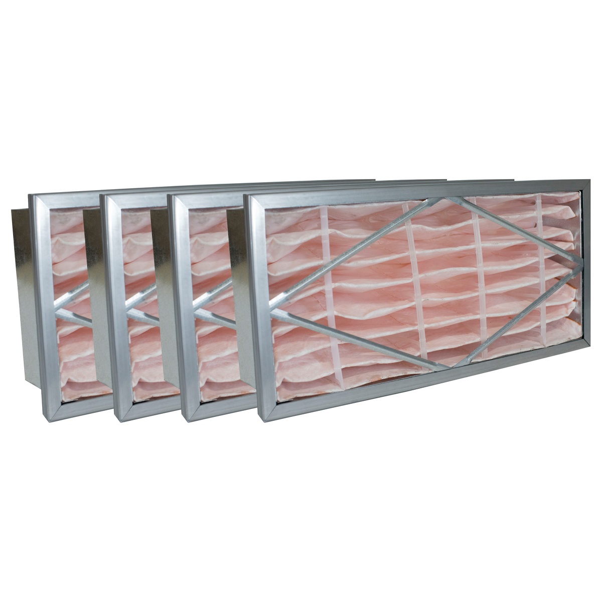 24x24x12 Header 65% (MERV 11) Rigid Cell Filter - FilterBuy.com