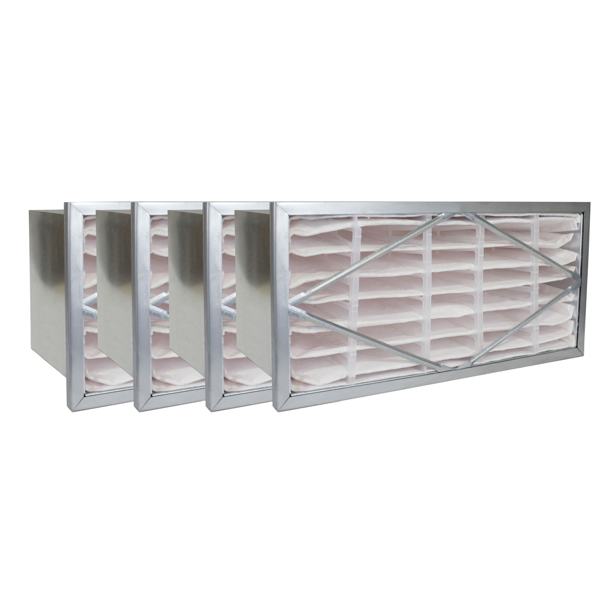 20x24x12 Header 85% (MERV 13) Rigid Cell Filter - FilterBuy.com